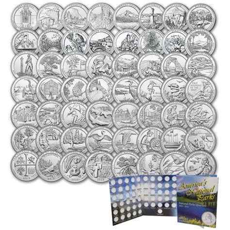 Complete Collections United States 25 Cent Coin America The Beautiful