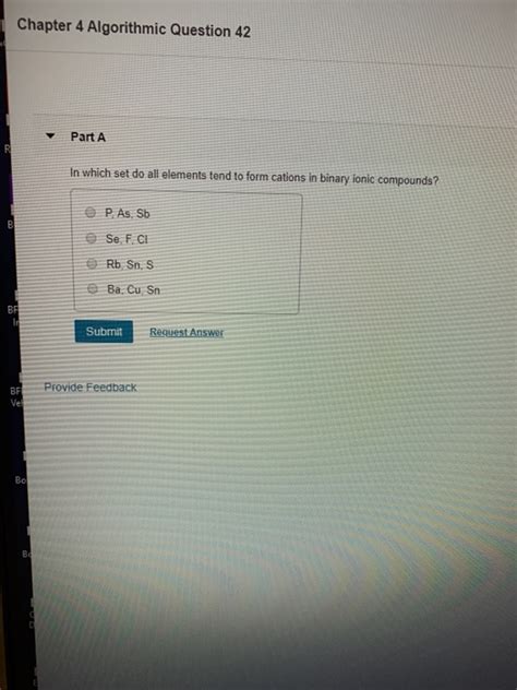 Solved Chapter 4 Algorithmic Question 42 Part A In Which Set