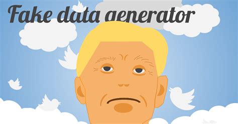 Bake Your Fake Gigabytes Of Anonymous Test Data