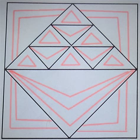 Quilt Block Series Modern Style Block 2