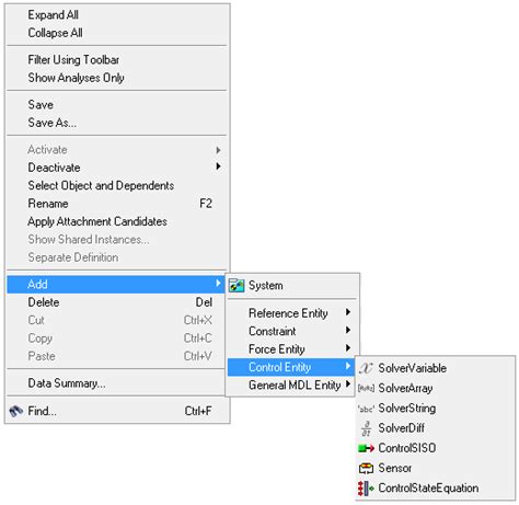 Browser Context Sensitive Menu