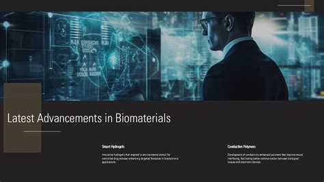 Latest Advancements In Biomaterials Bioelectronic Medicine Ppt Presentation St Ai Ss Ppt Template