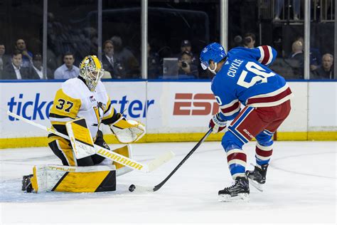 Rangers Open Season With A Dud In Shutout Loss To Penguins