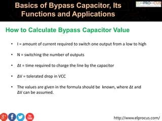 Basics Of Bypass Capacitor Its Functions And Applications PPTX