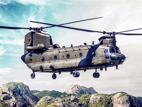 Boeing Chinook Ch47 Quantity 4 Air And Ground Aviation