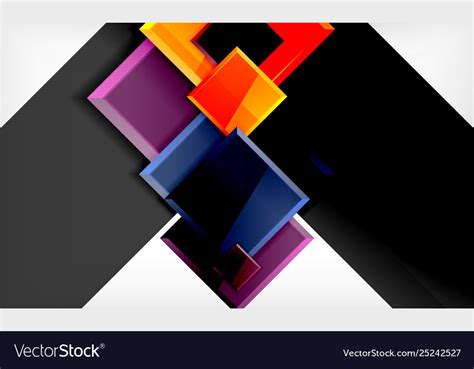 Colorful Square And Rectangle Blocks Background Vector Image Colorful Square And Rectangle Blocks Background Vector Image