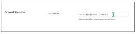 Publish Orders To An External Application With A Custom Integration