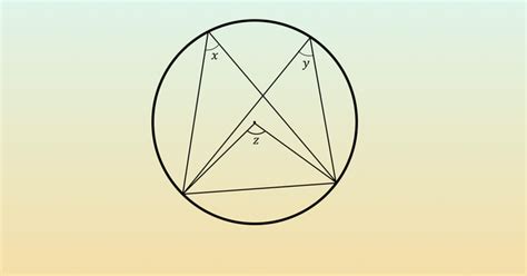 Angle In The Same Segment Maths Edexcel Gcse Higher