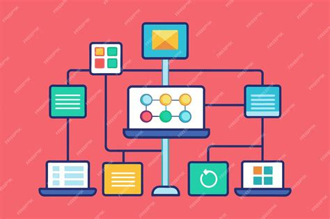 A Flowchart Depicts Various Computer Trends Connecting Different