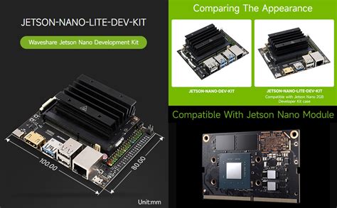waveshare jetson nano lite dev kit supports csi camera and hdmi high