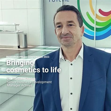 [video] Basf On Linkedin Bringing Cosmetics To Life Basf Research Press Conference