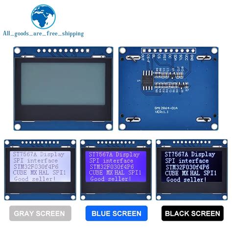 SPI LCD Module X SPI ST A COG Graphic Display Screen Board LCM Panel X Dot