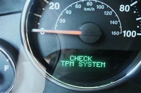 What Does Check TPMS System Mean