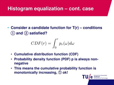 Ppt Histogram Equalization Powerpoint Presentation Free Download
