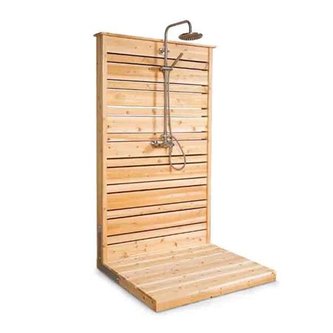 Savannah Outdoor Shower Kit Canadian Timber Cedar