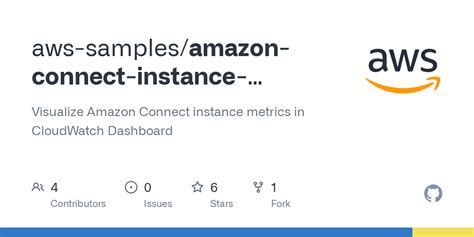 Github Aws Samplesamazon Connect Instance Dashboard Visualize