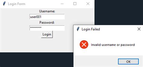 Create A Login Form In Python With Tkinter