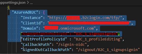 How Do I Fix B2c Authority Uri Should Have At Least 3 Segments When I Already Have Them In My