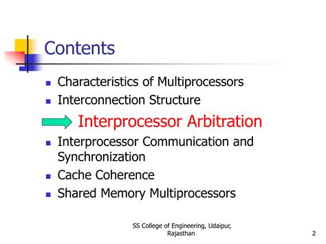 unit 6 interprocessor arbitration ppt operating systems computer