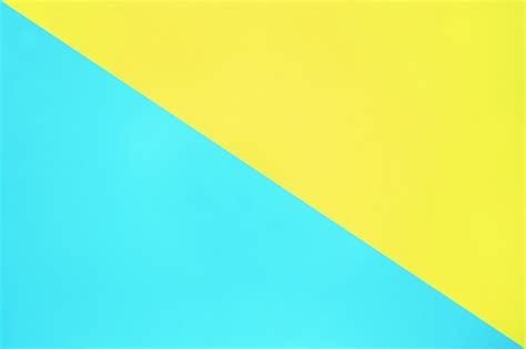 파란색과 노란색 파스텔 컬러 종이 텍스처 탑 뷰 최소한의 플랫 레이 백그라운드 가리기에 대한 스톡 사진 및 기타 이미지