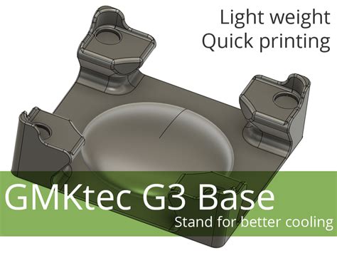 Soporte Refrigerante Gmktec G3 Para Una Mejor Refrigeración Por