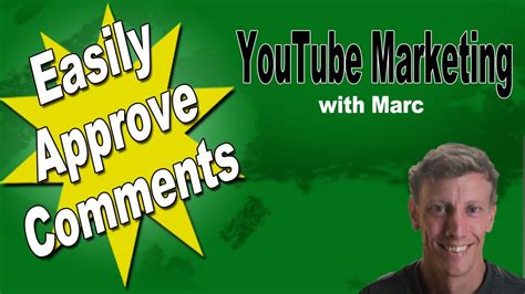 How To Easily Approve Youtube Comments Comment Management Youtube