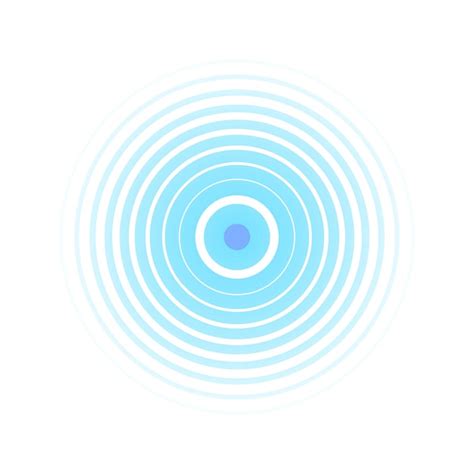 Premium Vector Circles With A Common Centre Concentric Circles Vector Illustration