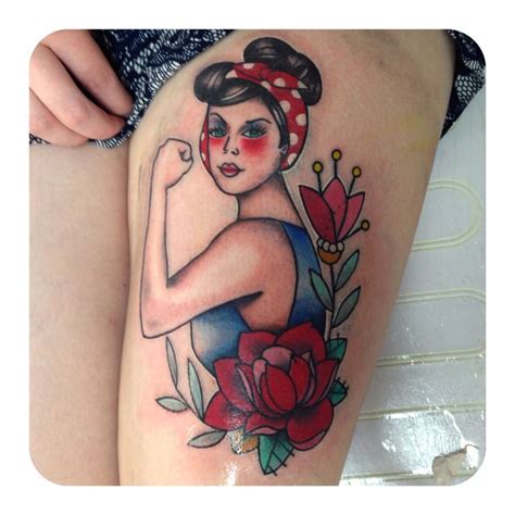 Rosie The Riveter Mom Tattoos Tattoos And Piercings Hair And Nails