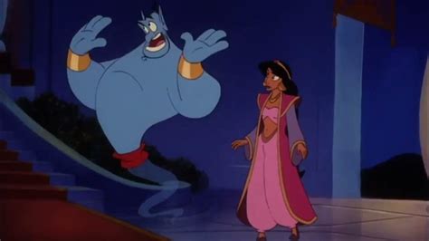 Aladdin And The King Of Thieves Jasmine Genie Cheers Youtube