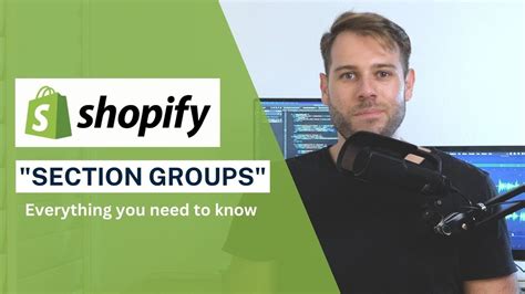 Shopify Section Groups How To Migrate Youtube
