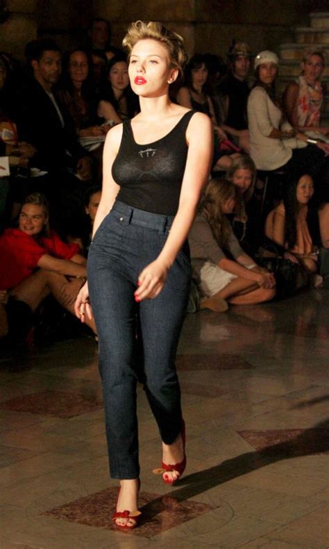 Scarlett Johansson Fashion Evolution Look