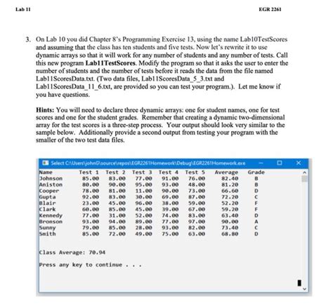 Solved Lab 11 Egr 2261 3 On Lab 10 You Did Chapter 8s