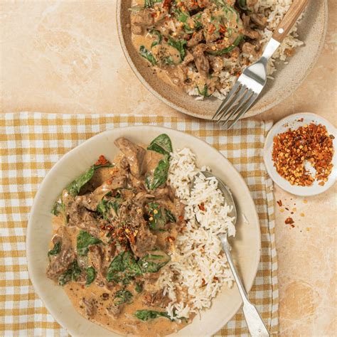 Slow Cooker Creamy Garlic Pepper Beef Bored Of Lunch