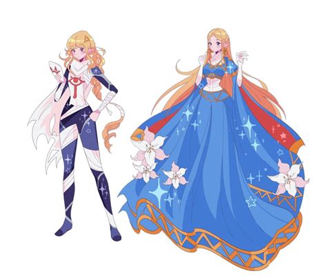 Princess Zelda And Sheik The Legend Of Zelda And 1 More Drawn By Meowwniz Danbooru