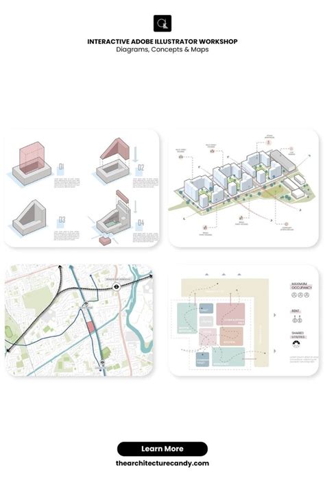 Interactive Adobe Illustrator Workshop In 2024 Concept Diagram Site Analysis Architecture