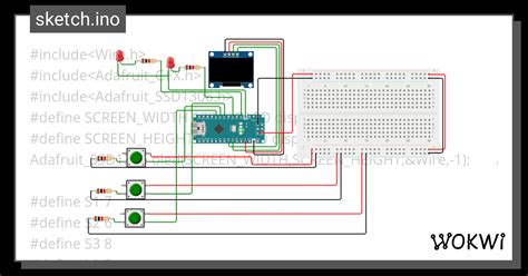 Vote Counter Wokwi Esp32 Stm32 Arduino Simulator