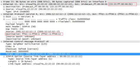 Solicited Node Multicast Addresses