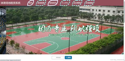 基于java springboot mybatis vue elementui的体育场地租赁系统 场地出租系统 csdn博客