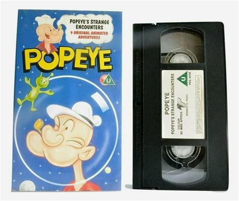 Popeye Ye Olde Popeye Vhs Tape Popeye Olive Oyl Bluto