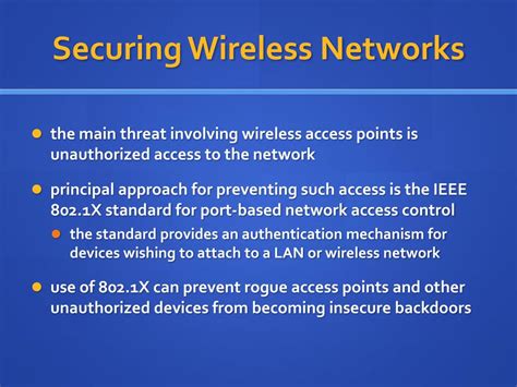 PPT Wireless Network Security PowerPoint Presentation Free Download ID