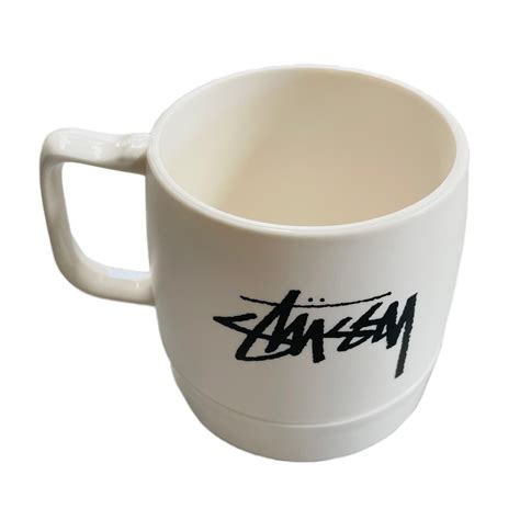 스투시x다이넥스 머그컵 화이트 후루츠패밀리