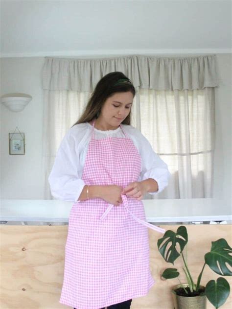 How To Make An Apron With Apron Pattern Makyla Creates