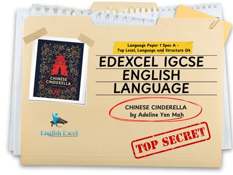 Edexcel Igcse English Language Chinese Cinderella Adeline Yen Mah Teaching Resources