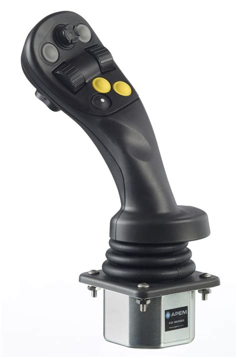 APEM Introduces New Ergonomic Handle Option For The XD Series Joystick Material Handling