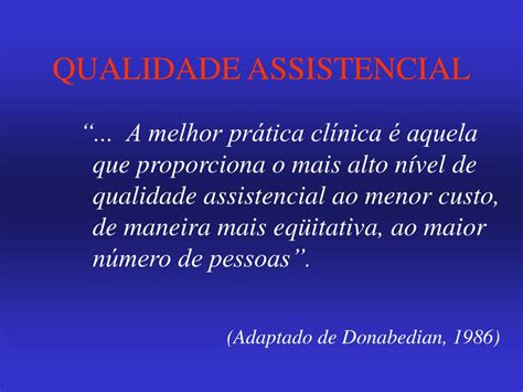 Ppt Indicadores De Qualidade Na Assistência Ao Paciente Grave Como