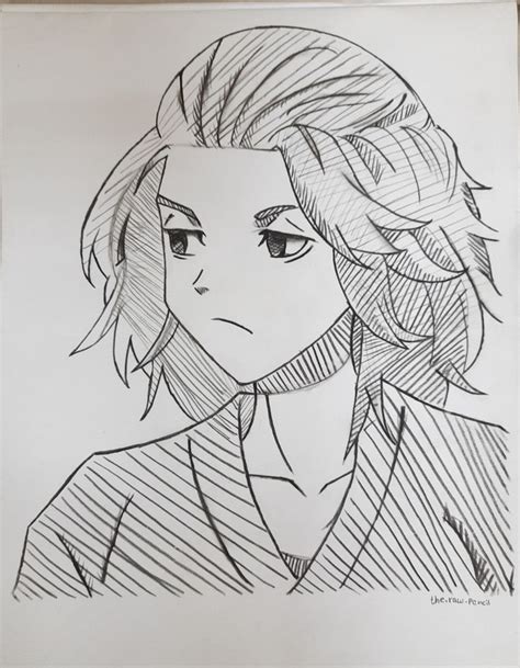 Mikey Kun Mikey Sketches Easy Drawings Sketches Anime Sketch