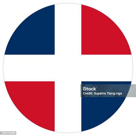 도미니카 공화국의 국기 도미니카 국기 디자인 모양입니다 0명에 대한 스톡 벡터 아트 및 기타 이미지 0명 3차원 형태 Dominican Revolutionary