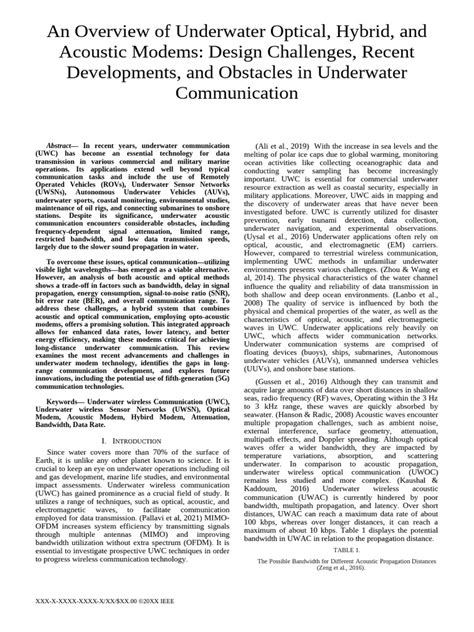 Ieee Orginal Conference Template A4 Pdf Optics Attenuation