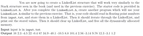 Solved C LinkedList H Ifndef LinkedList H Define Chegg