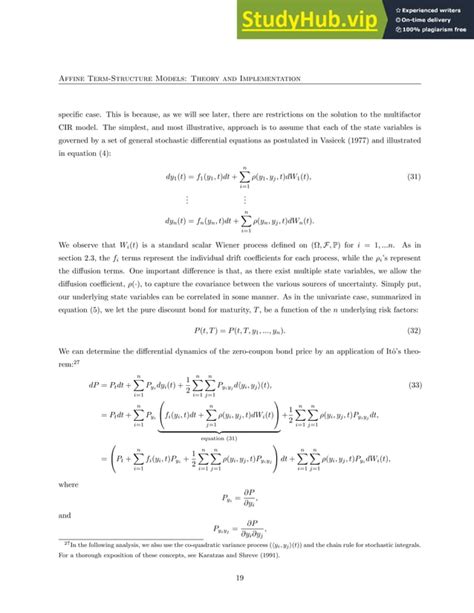 Affine Term Structure Models Theory And Implementation Pdf
